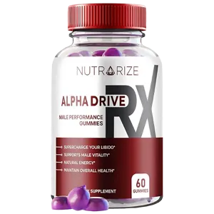 Alpha Drive Rx Gummies Review : Boost Male Sexual Health